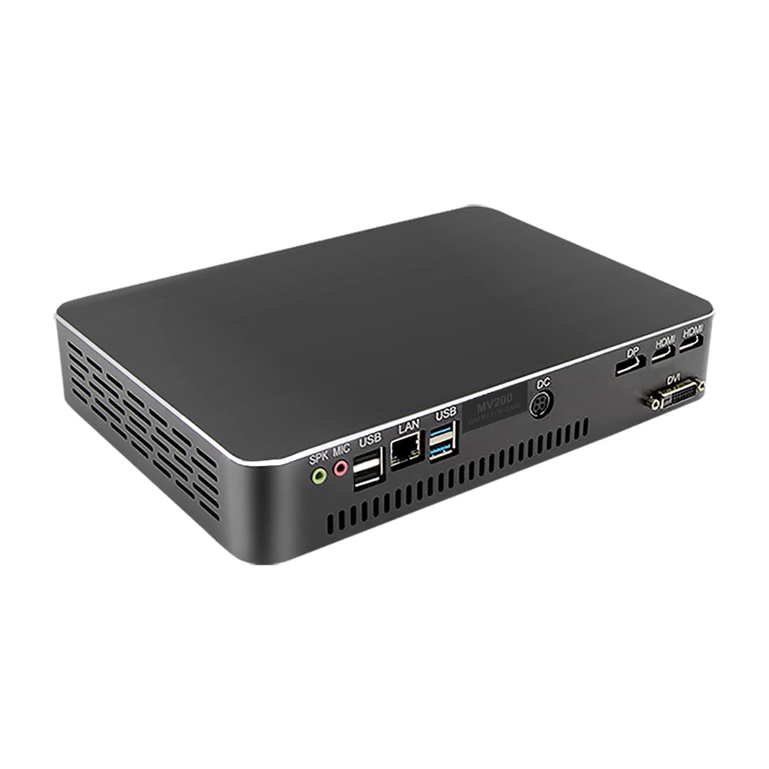 msecore Micro Computer Server, Mini Desktop PC with Xeon E3-1231V3, GeForce GTX1650 4G, 16G RAM| 512G SSD, 4K, DisplayPort, HDMI, WiFi, Bluetooth, Multi-Screen Display, Win11 Pro