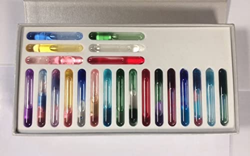 Aura Soma Light Beamer Pen Intermediate Set and 22 Bottle Colors was Developed to Focus The Aura-Soma Color Energies in The Subtle Energy Field by Aura Soma