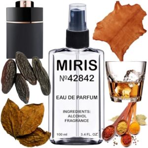 miris no.42842 | impression of man in black | men eau de parfum | 3.4 fl oz / 100 ml