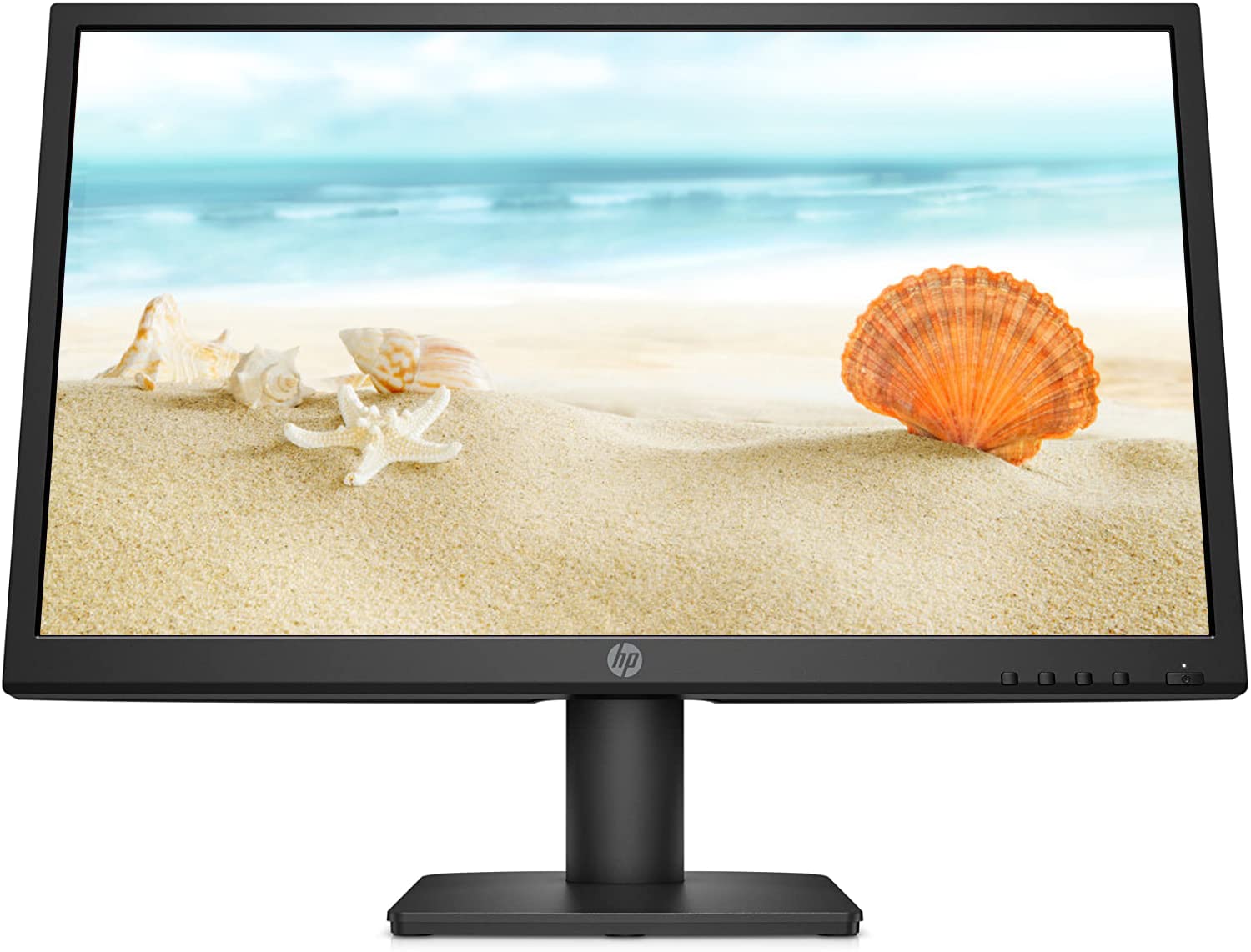 HP Newest 21.5" FHD Monitor, 1920x1080 VA Display, 75Hz Refresh Rate, 7ms Response Time, 3000:1 Contrast Ratio, TUV Certified Low Blue Light Mode, Ergonomic Tilt, HDMI & VGA Ports, VESA Mounting