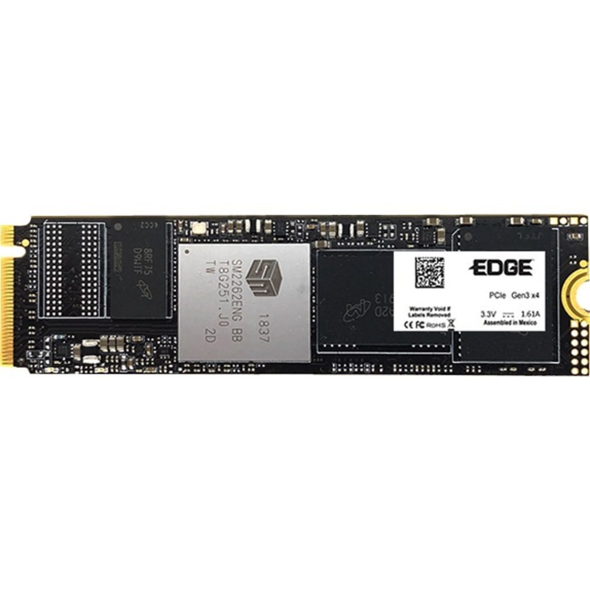 Edge Memory PE272517 500GB NEXTGEN PRO M.2 PCIE GEN3 X4 NVME SSD (2280)