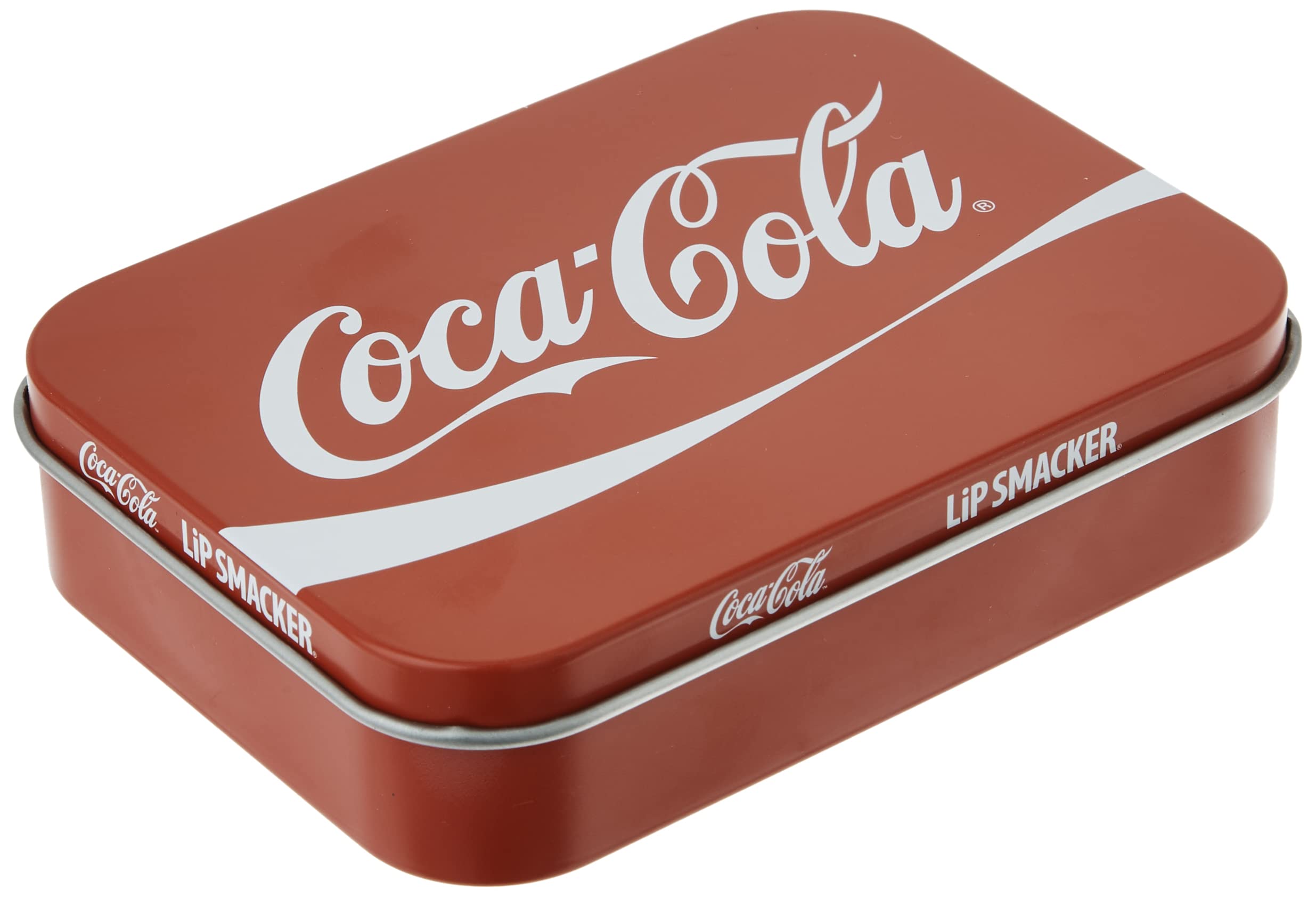 Lip Smacker Coca-Cola 3PC Lip Balm Tin Classic Coke, Cherry Coke, and Vanilla Coke