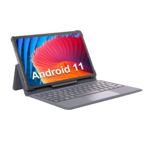 10.36" 2k display android 11 tablet with docking keyboard,dual 4g lte cellular,octa core 1.8ghz, 2000x1200,4gb+64gb,5mp+13mp dual cameras,four speakers,wifi,gps,fm,bluetooth,6000mah battery,azeyou t20