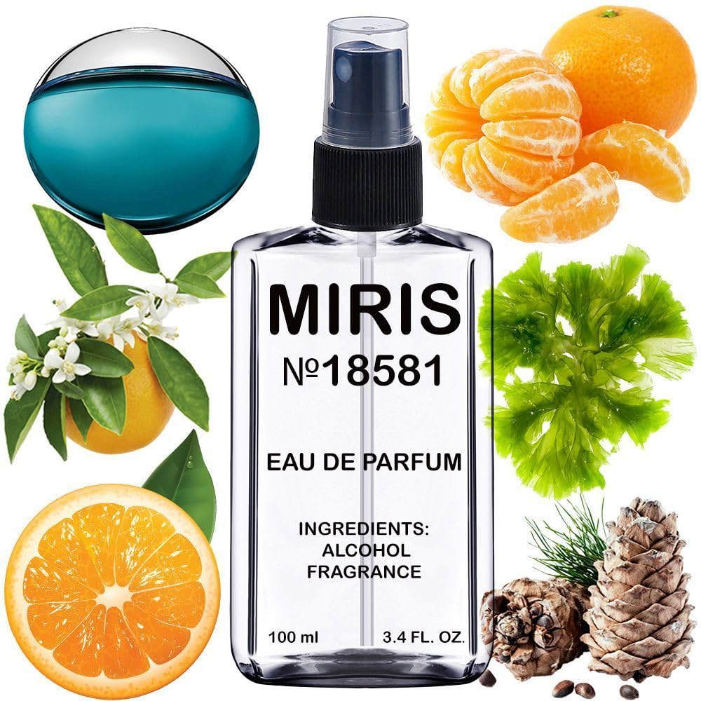 MIRIS No.18581 | Impression of Aqva Pour Homme | Men Eau de Parfum | 3.4 Fl Oz / 100 ml