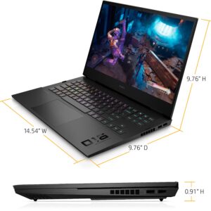 HP Omen 16 Gaming Laptop I 16.1” Full HD IPS 144Hz 7ms I 11th Gen Intel 8-Core i7-11800H I 64GB DDR4 1TB SSD I Geforce RTX 3060 6GB I Thunderbolt Backlit Win11 + 32GB MicroSD Card