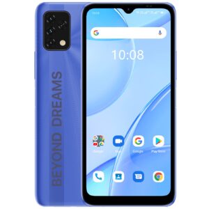 umidigi power 5s 4/64gb unlocked cell phone,4g dual sim android 11 smartphone, 6150mah battery, 256g expandable mobile phones, 6.53" hd display plus 16mp ai triple camera straight talk phone.