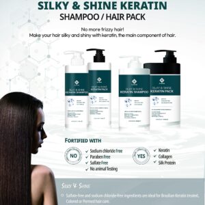 Elabore Silky & Shine KERATIN Shampoo 16.06fl.oz/ 475ml