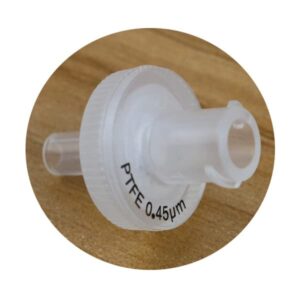 lablpsai ptfe syringe filter 13mm diameter 0.45μm pore size, hydrophobic, 100pcs