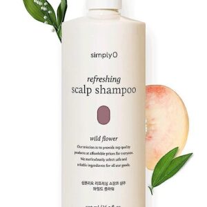 simplyO Refreshing Scalp Shampoo | Biotin & Panthenol for Dry, Itchy Scalp | Paraben-Free, Sulfate-Free I Wild Flower I 16.9 fl. oz