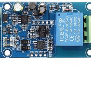 Modbus RTU 7-24V Relay Module RS485 TTL 1-Way Input and Output with Anti-Reverse Protection