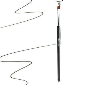 Bon-clá Fine Angled Eyeliner Brush,Golden Handle, for Gel, Liquid, Cream, Powder, Cake, Eye Cosmetics, Professional Makeup Tools