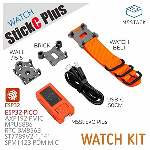 M5StickC Plus with Watch Accessories