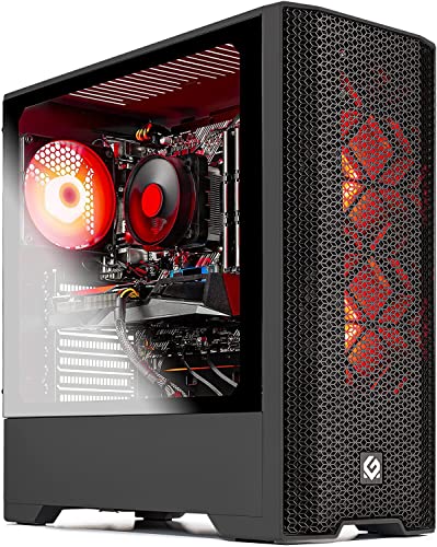 Skytech Blaze 3.0 Gaming PC Desktop – AMD Ryzen 5 5600X 3.7 GHz, GTX 3070, 1TB NVME SSD, 16G DDR4 3200, 750W Gold PSU, AC Wi-Fi, Windows 11 Home 64-bit