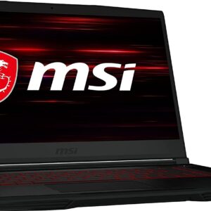 MSI 2022 Newest GF63 Gaming Laptop, 15.6" Full HD Display, Intel Core i5-10500H Processor, 32GB RAM, 512GB SSD + 1TB HDD, NVIDIA GeForce GTX 1650 Graphics, Backlit Keyboard, Wi-Fi 6, Windows 11 Home