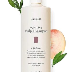 simplyO Refreshing Scalp Shampoo | Biotin & Panthenol for Dry, Itchy Scalp | Paraben-Free, Sulfate-Free I Wild Flower I 16.9 fl. oz