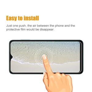 [4 Pack] YUSYAIE Tempered Glass Screen Protector Compatible with [2 Pack] Samsung Galaxy A13 5G/4G Screen Protector& [2 Pack] 3D Camera Lens Protector with 9H HD Clear Transparent Protective Film