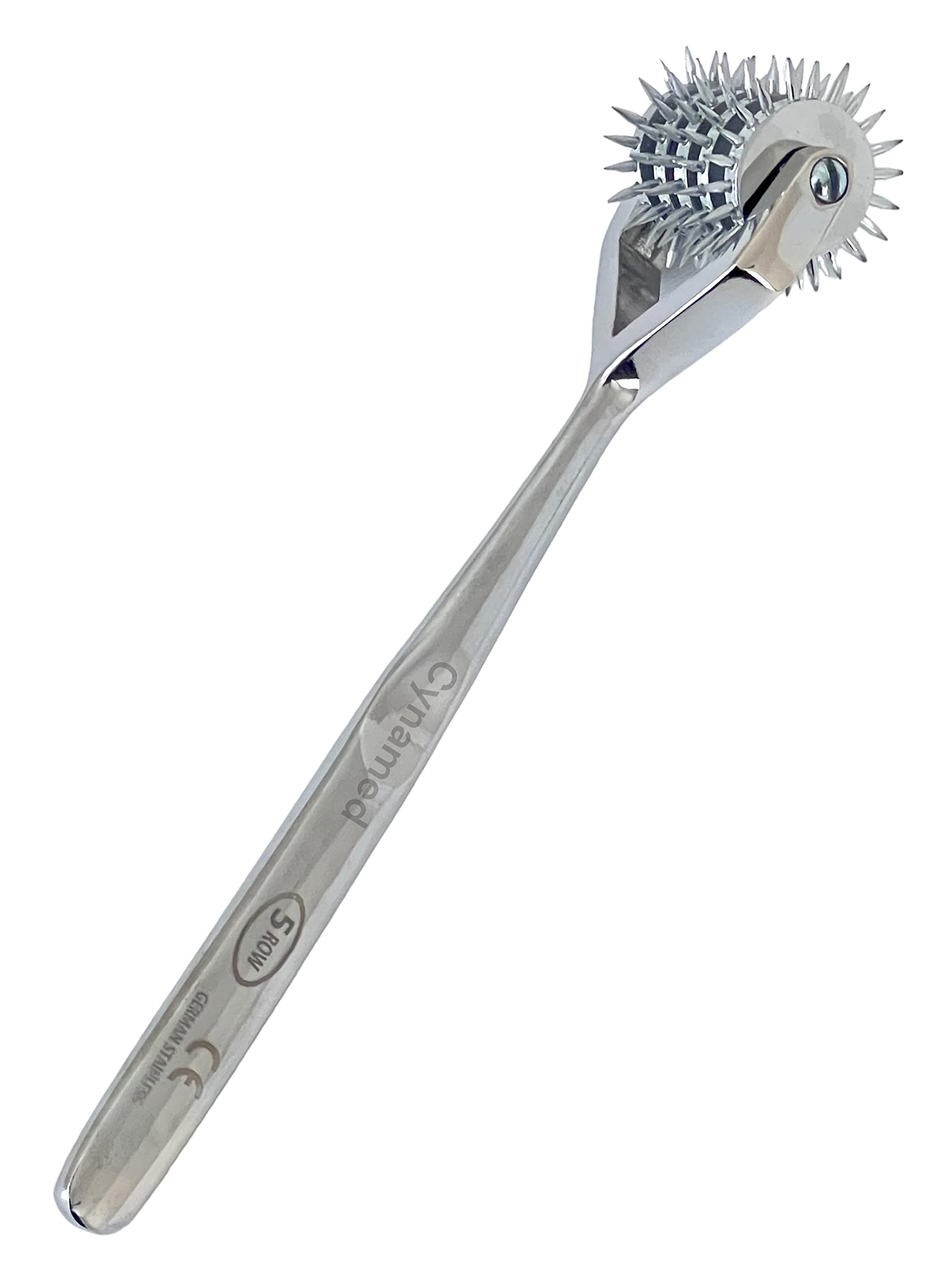 ArTLaB-Premium German Wartenberg Neuro Pinwheel Diagnostic Instrument Sensory Wartenberg Pinwheel 1,3.5,7 Head Strong Wheel Stainless Steel Nerve Tester (5 Head)