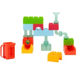 little tikes baby builders - splash blocks first blocks for babies and toddlers, easy to connect, bath toy, water play