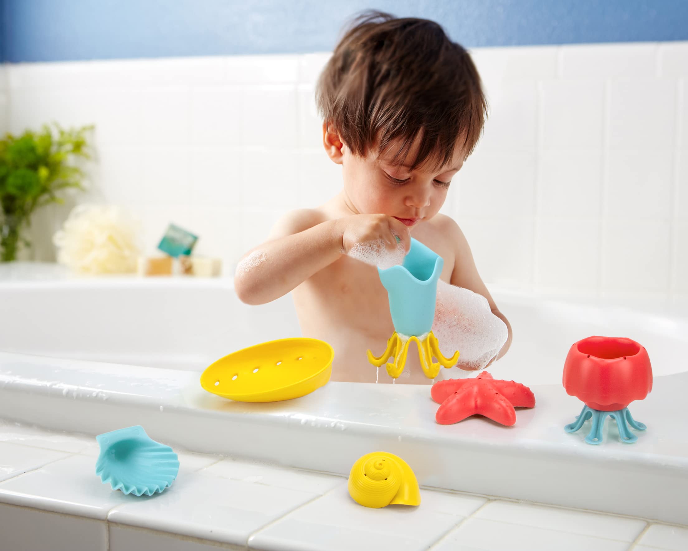 Green Toys Tide Pool Bath Set - CB2