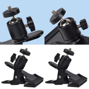 2Pack Metal Clamp Clip Mount for Blink Outdoor 4 (4th Gen) / (3rd Gen) and All-New Blink Outdoor/Indoor Camera/Blink XT / XT2, Blink Mini,Not Need to Drill, No Holes