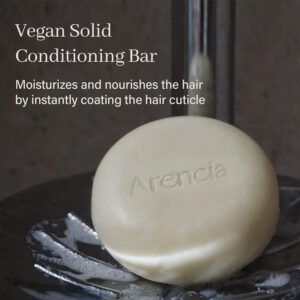 ARENCIA Shampoo and Conditioner Bar Set [Biotin & Shea Butter], Night Shadow Shampoo bar + The Satin Condtioner Bar