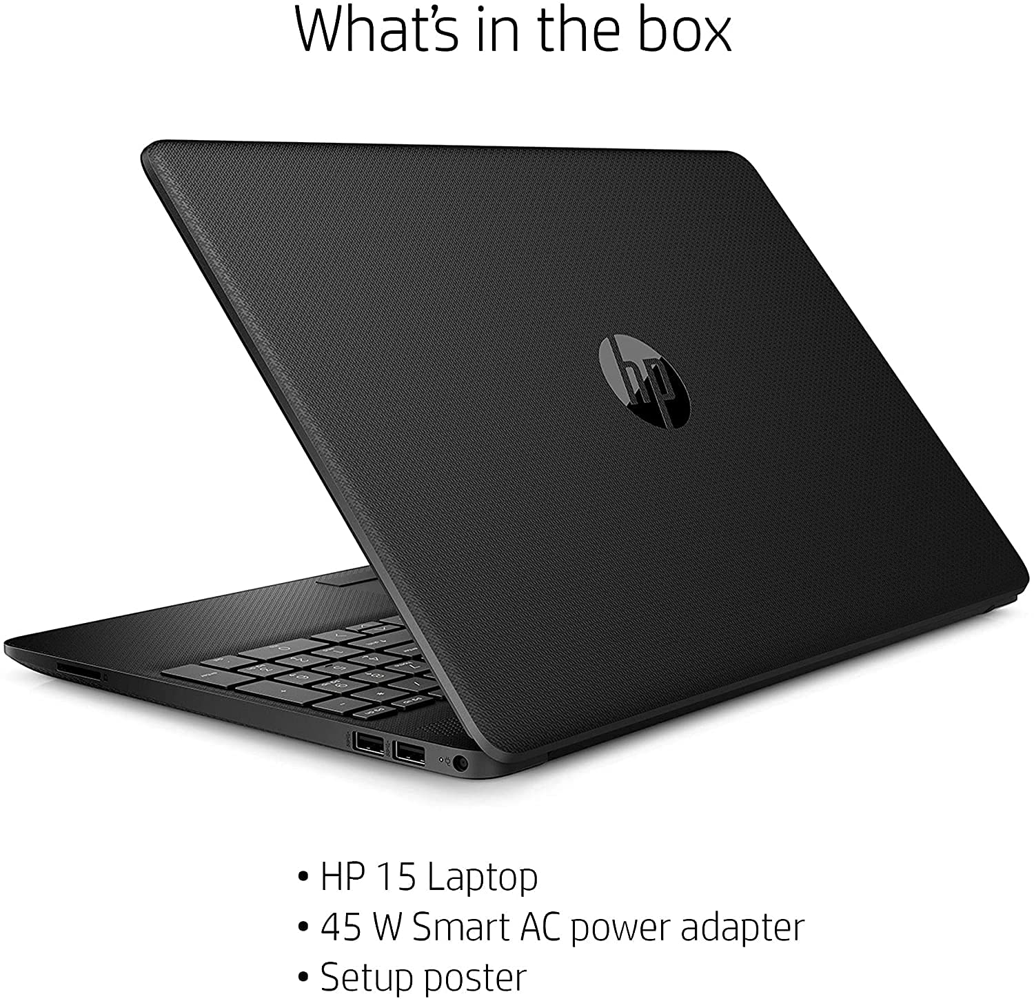 HP 2022 Newest Notebook 15 Laptop, 15.6" Full HD Screen, Intel Celeron N4020 Processor, 8GB DDR4 Memory, 256GB SSD, Online Meeting Ready, Webcam, Type-C, RJ-45, HDMI, Windows 11 Home, Black