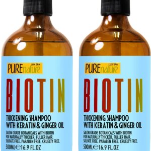 PURE NATURE Biotin Shampoo and Conditioner Set and Biotin Hair Mask