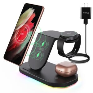 wireless charger station (black)