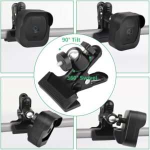 Flexible Clamp Mount for Blink Outdoor(3rd Gen) Camera, Weatherproof Protective Housing and Metal Clip Mount to Attach Your Blink Home Security Camera Anywhere with No Tools