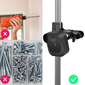 Flexible Clamp Mount for Blink Outdoor(3rd Gen) Camera, Weatherproof Protective Housing and Metal Clip Mount to Attach Your Blink Home Security Camera Anywhere with No Tools