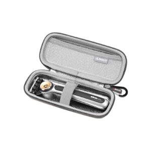 rlsoco hard case compatible with gillette labs heated razor/mach 5 razor & leaf razor (small size for razor body)