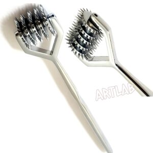 ArTLaB-Premium German Wartenberg Neuro Pinwheel Diagnostic Instrument Sensory Wartenberg Pinwheel 1,3.5,7 Head Strong Wheel Stainless Steel Nerve Tester (5 Head)