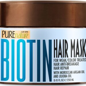 PURE NATURE Biotin Shampoo and Conditioner Set and Biotin Hair Mask