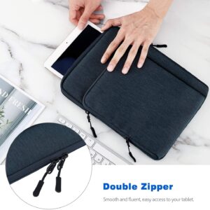 13.3 Inch Tablet Sleeve Case Bag for iPad Pro 12.9, MacBook Air 13 Inch, MacBook Pro 13", Galaxy Tab S9+ S8+ S7+ S7 FE 12.4", Surface Pro 9/8/X/7+/7/6/5/4/3/Pro LTE, Fits Type Cover Keyboard - Indigo