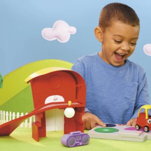 Little Tikes Let’s Go Cozy Coupe Cozy’s House Musical Playset with Lights and Sounds and Cozy Coupe Mini Push and Play Vehicle for Tabletop or Floor Push Play Car Fun for Toddlers, Boys, Girls 3+ Years