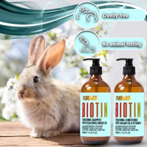 PURE NATURE Biotin Shampoo and Conditioner Set and Biotin Hair Mask