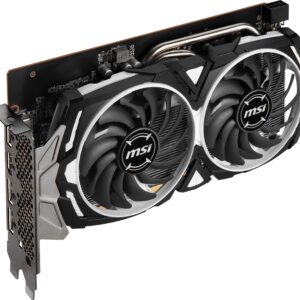 MSI Radeon RX 6600 Armor 8G Gaming Graphics Card - AMD RX 6600, GPU 2044/2491 MHz, 8000MB DDR6 Memory