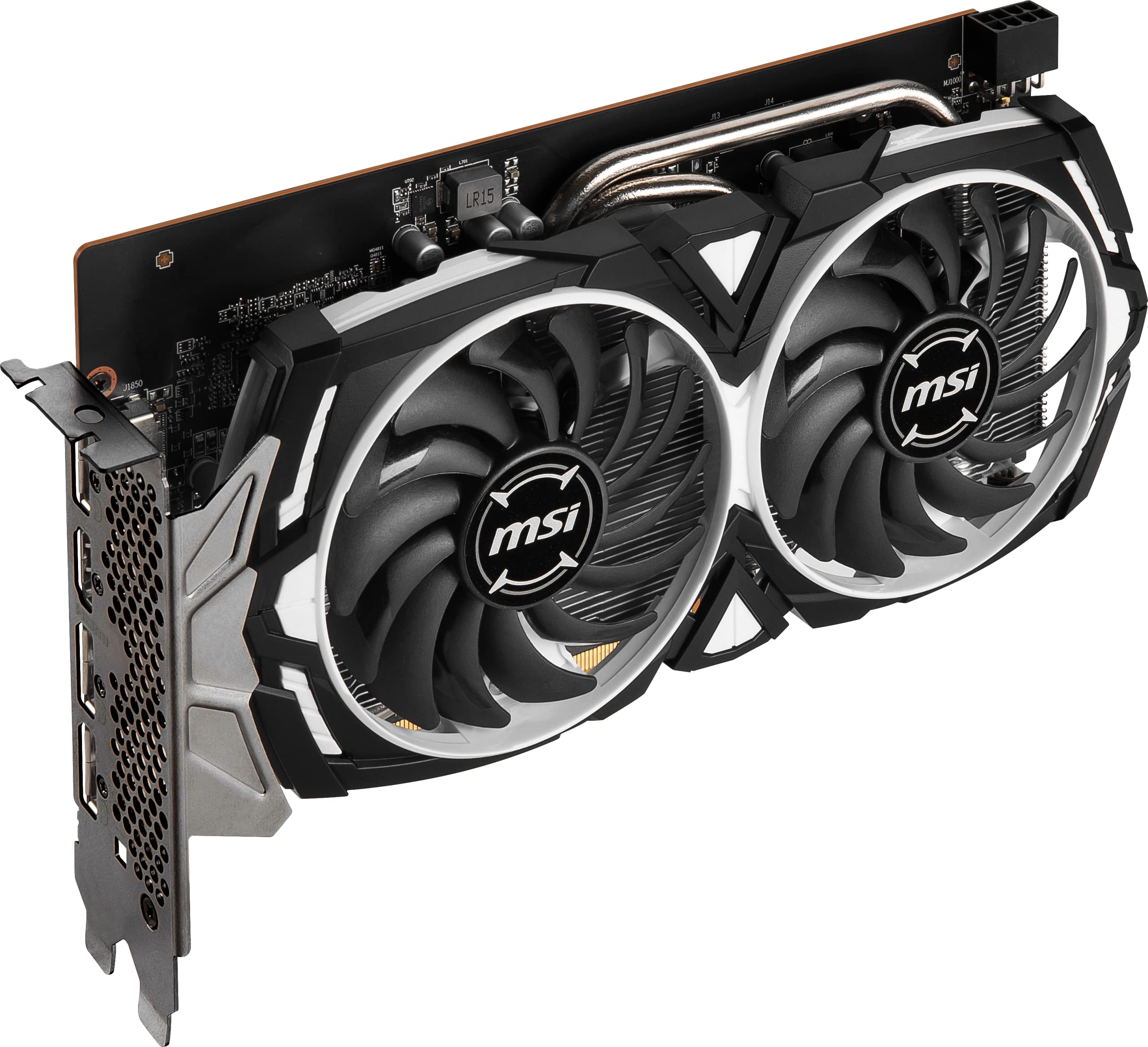 MSI Radeon RX 6600 Armor 8G Gaming Graphics Card - AMD RX 6600, GPU 2044/2491 MHz, 8000MB DDR6 Memory