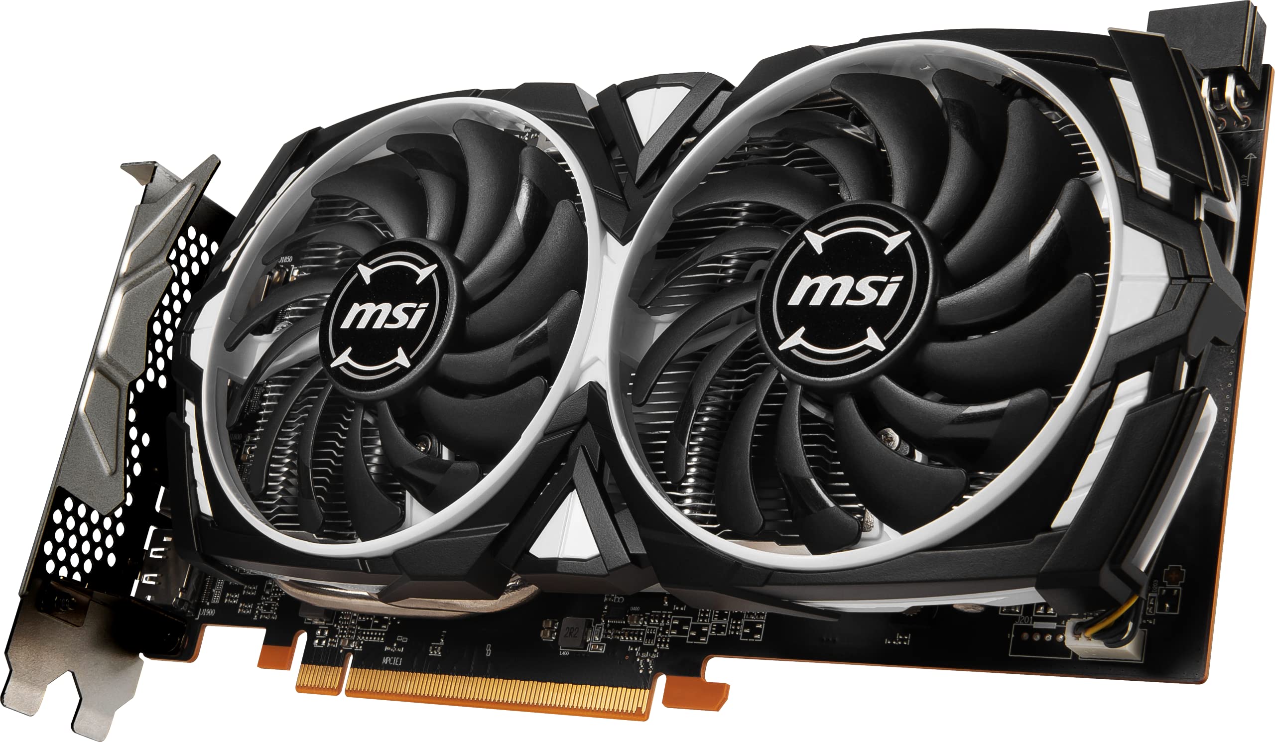 MSI Radeon RX 6600 Armor 8G Gaming Graphics Card - AMD RX 6600, GPU 2044/2491 MHz, 8000MB DDR6 Memory