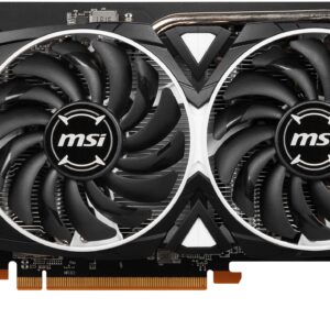 MSI Radeon RX 6600 Armor 8G Gaming Graphics Card - AMD RX 6600, GPU 2044/2491 MHz, 8000MB DDR6 Memory