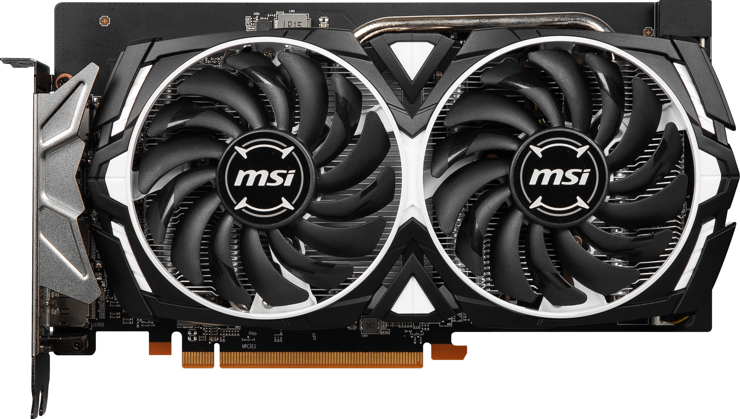 MSI Radeon RX 6600 Armor 8G Gaming Graphics Card - AMD RX 6600, GPU 2044/2491 MHz, 8000MB DDR6 Memory