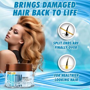 PURE NATURE Biotin Shampoo and Conditioner Set and Biotin Hair Mask