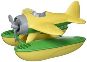 green toys seaplane yellow - cb3