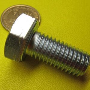 Class 8.8 Zinc Steel Bolts FT M14 x 2 mm x 30 mm Long 10 pcs