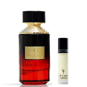 paris corner wild and tobacco emir perfume edp 3.4fl oz with 8ml l'fumes roll-on layering perfume oil unisex - edp and oil combo