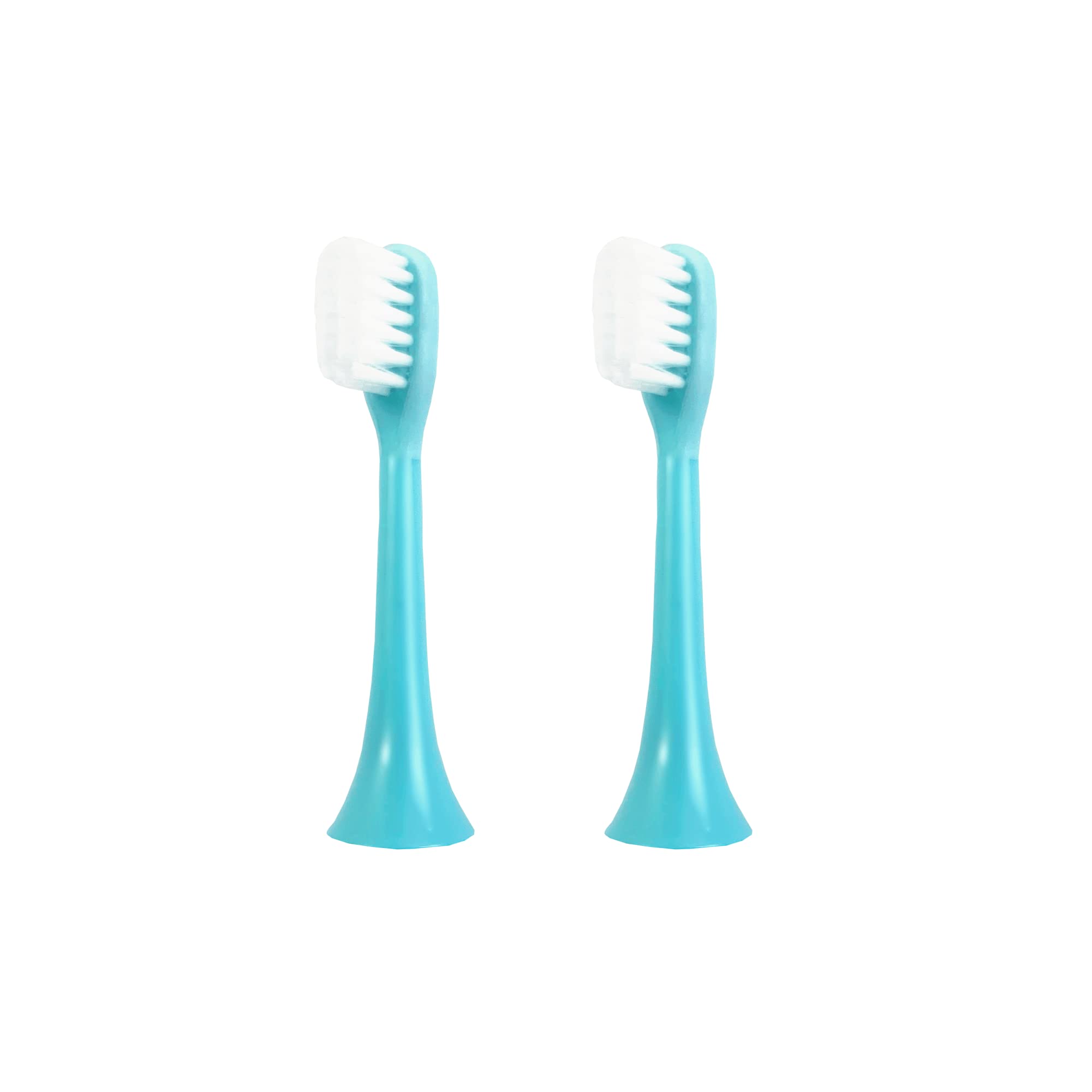 Electric Sonic Auto Toothbrush Kids Soft-bristled Toothbrush Replacement Head, 2 Pack