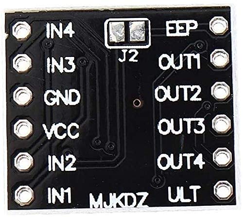 ZYM119 2PCS - DC Motor Driver Board 2 Way DRV8833 Motor Drive Module DC 3-10V Computer Circuit Board