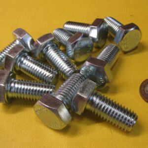 Class 8.8 Zinc Steel Bolts FT M14 x 2 mm x 30 mm Long 10 pcs