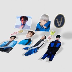 nct 2021 universe Stickers nct Sticker Pack 100 PCS nct 2021 Sticker nct Stickers Pack nct 2021 Sticker Pack Cartoon water resist vinly Stickers for Laptop nct Sticker Notebook Kpop Sticker