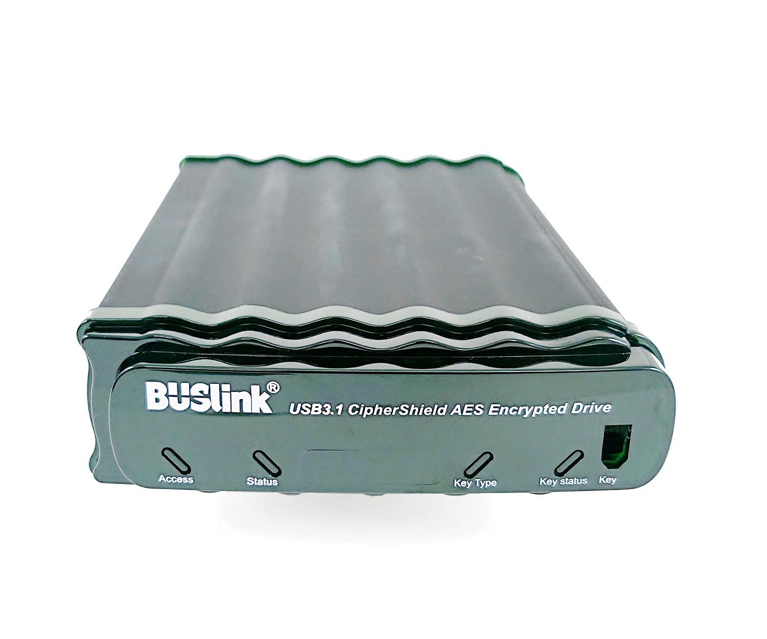 BUSlink CSE-20TG2C CipherShield 256-bit AES USB-C/eSATA FIPS 140-2 Level 2 HIPAA USB 3.2 Gen 2 Hardware Encrypted External Desktop Hard Drive (20TB)